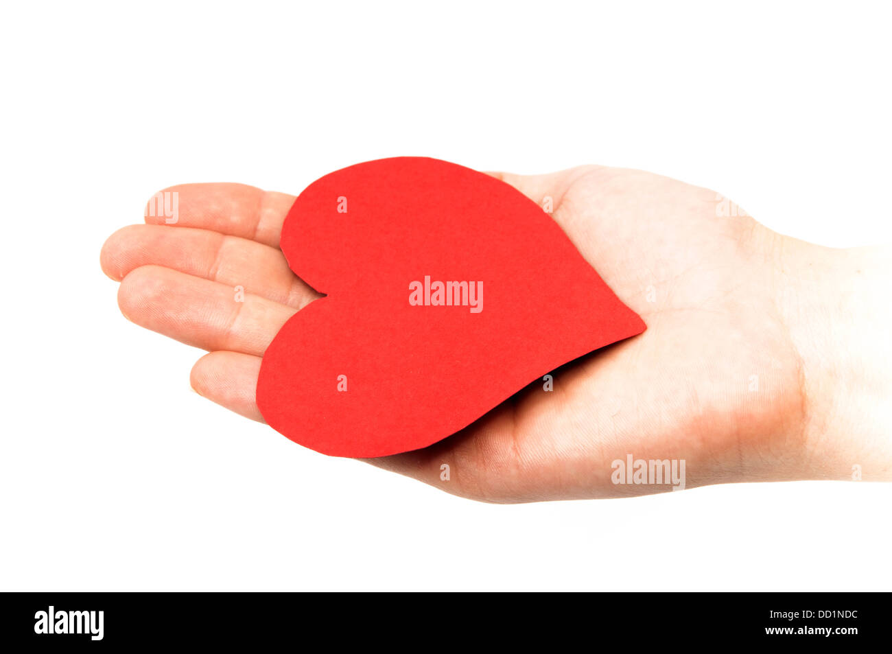 Hand drawing heart icon on Cut Out Stock Images & Pictures - Alamy