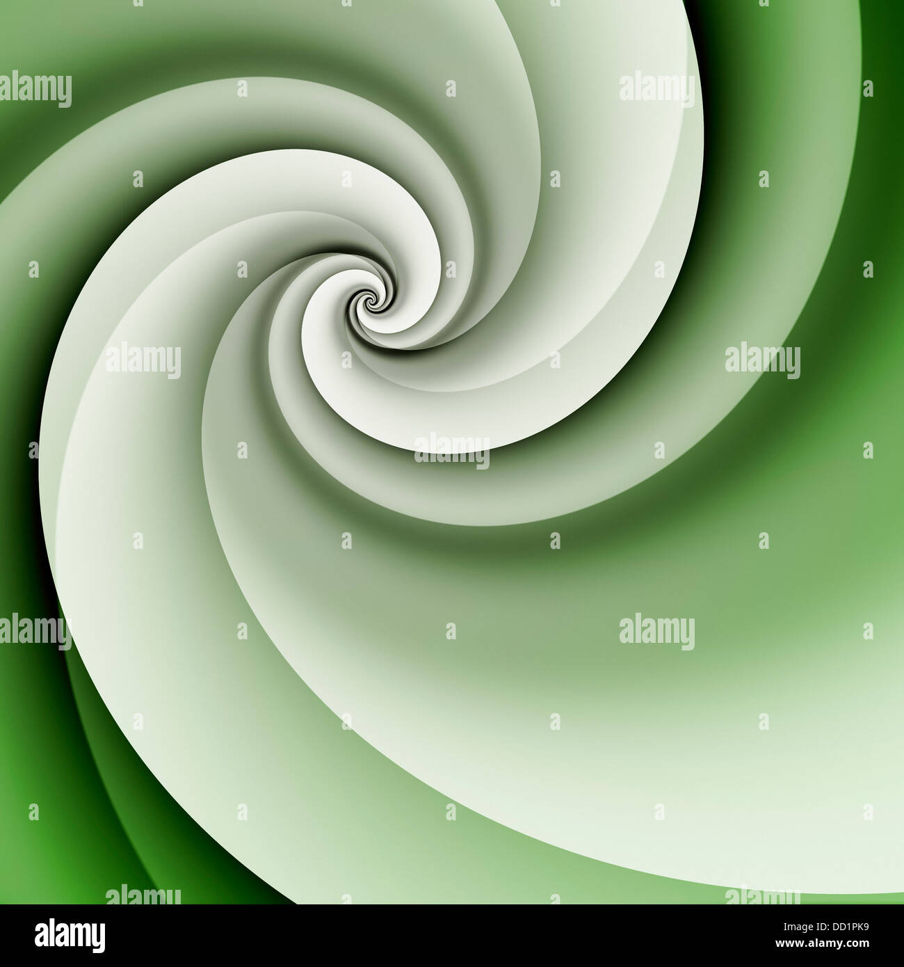 green spiral background Stock Photo - Alamy