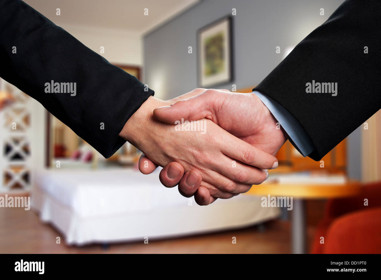 Photo of handshake of business partners Stock Photo - Alamy