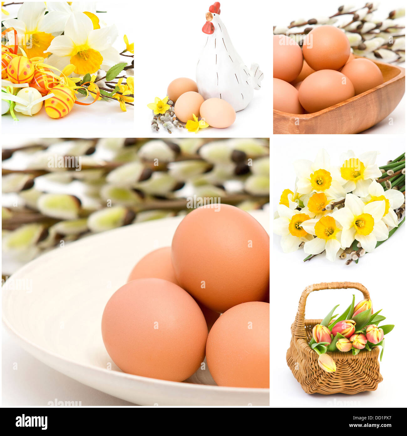 Easter collage hi-res stock photography and images - Alamy