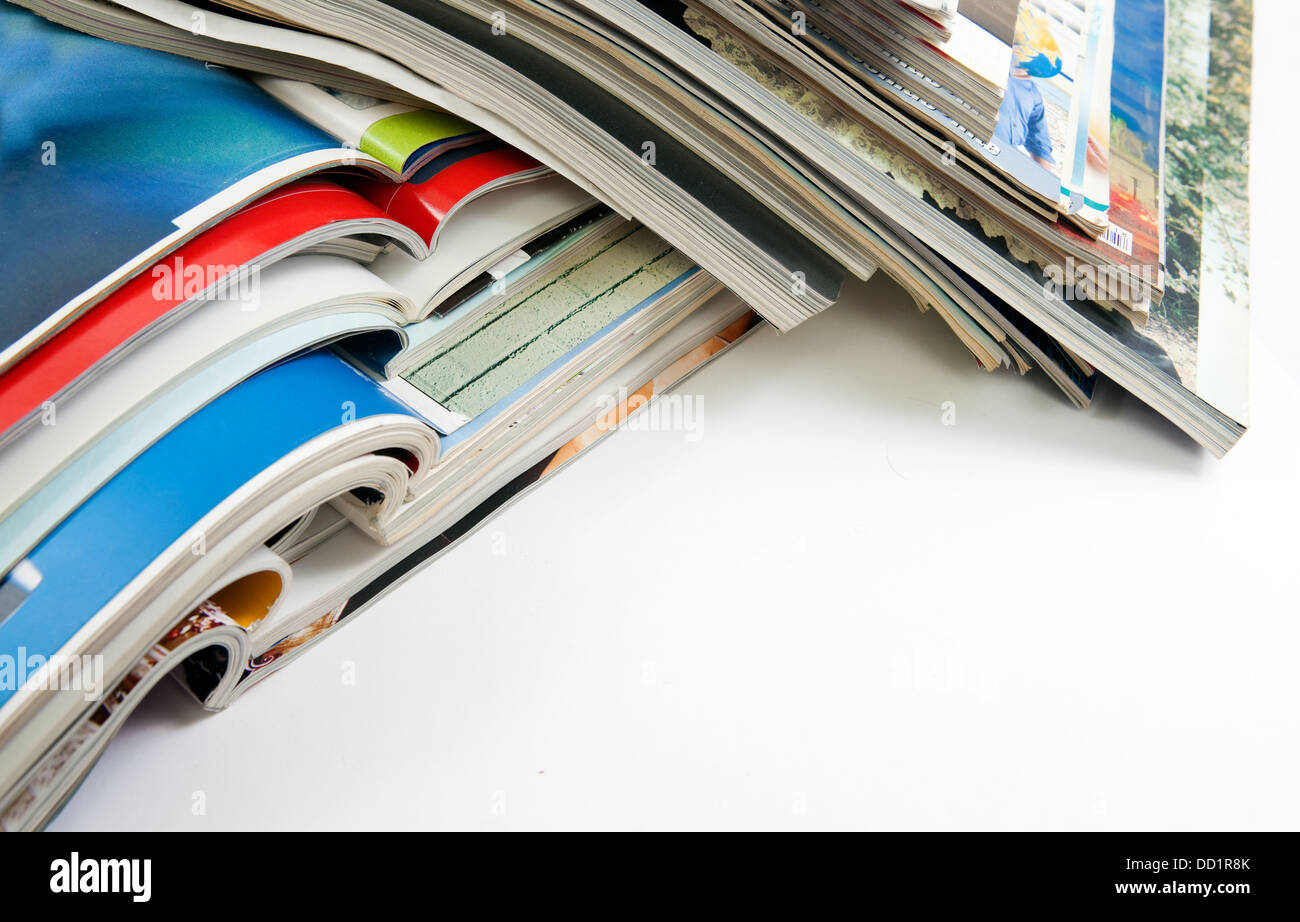 magazines and books Stock Photo - Alamy