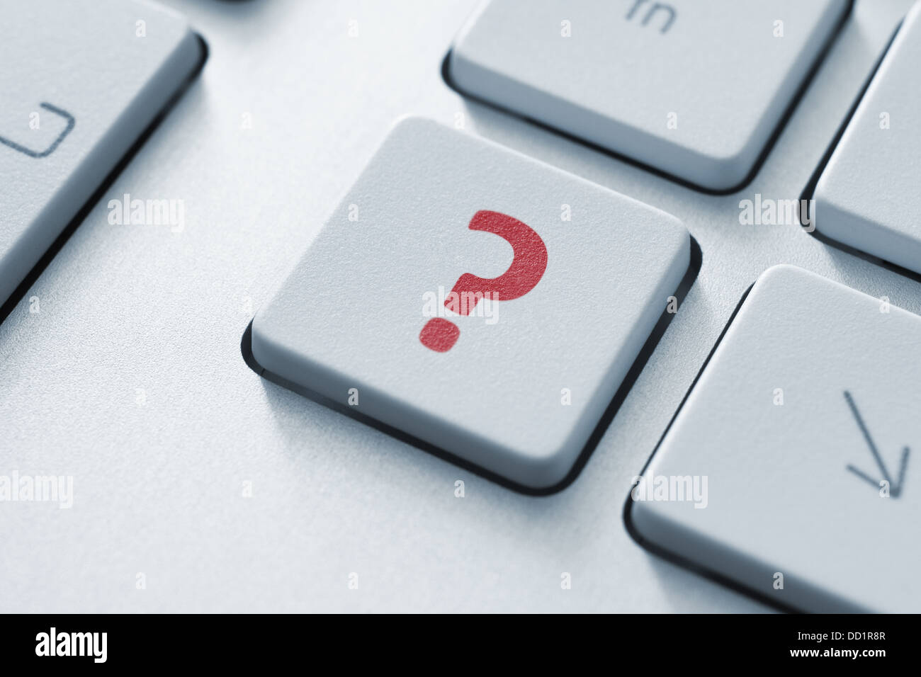 Question mark button sign hi-res stock photography and images - Alamy