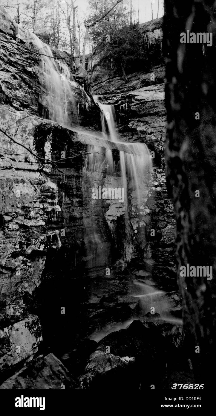 Burden Falls is located in the Shawnee National Forest in Illinois. It ...