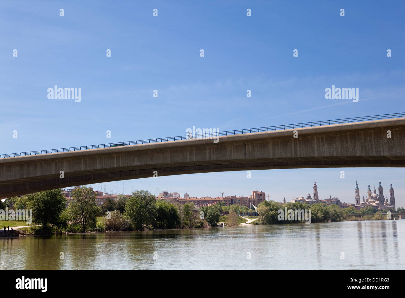 Bridge and river Stock Photo - Alamy