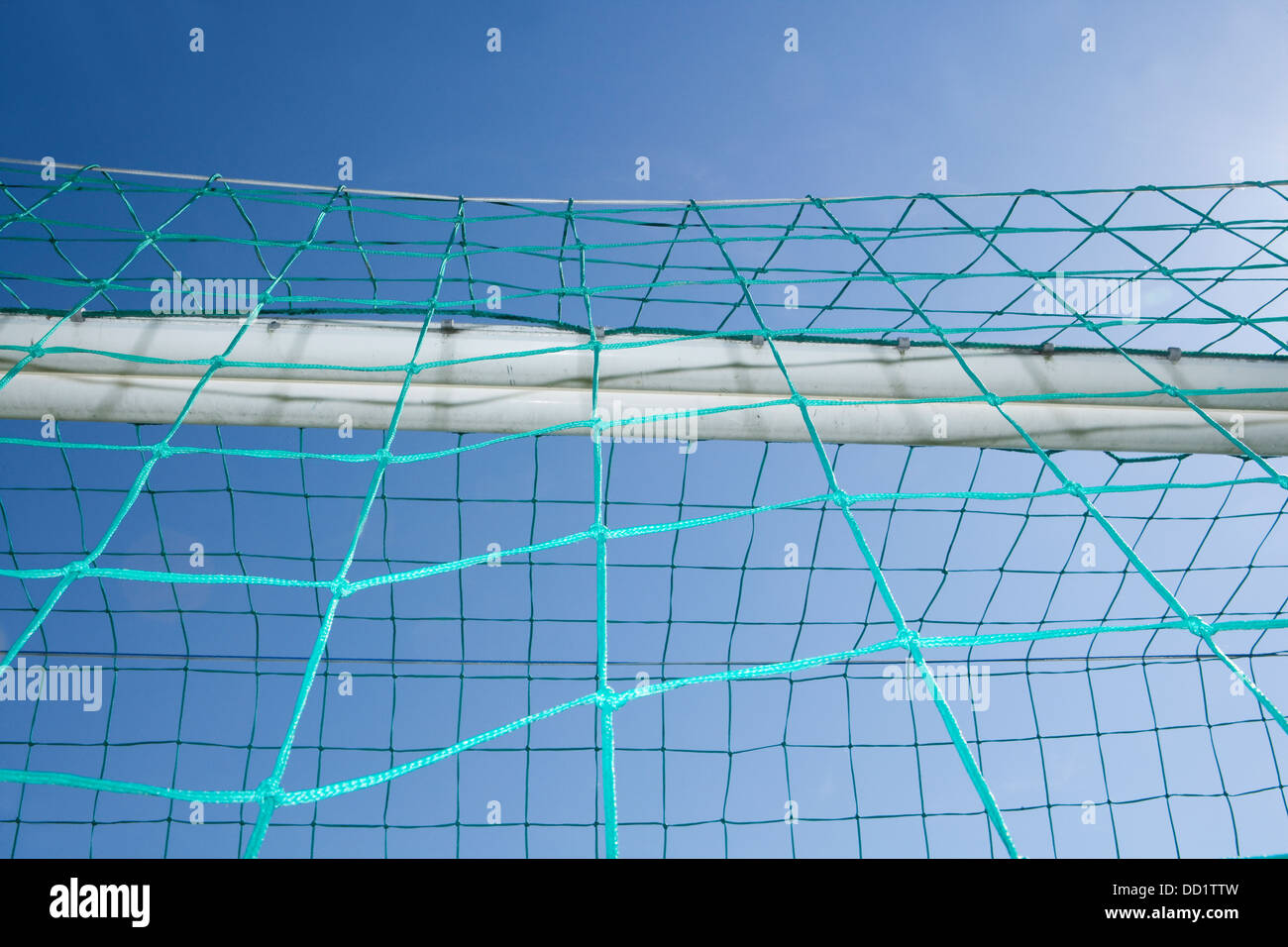 Soccer goal net Stock Photo - Alamy