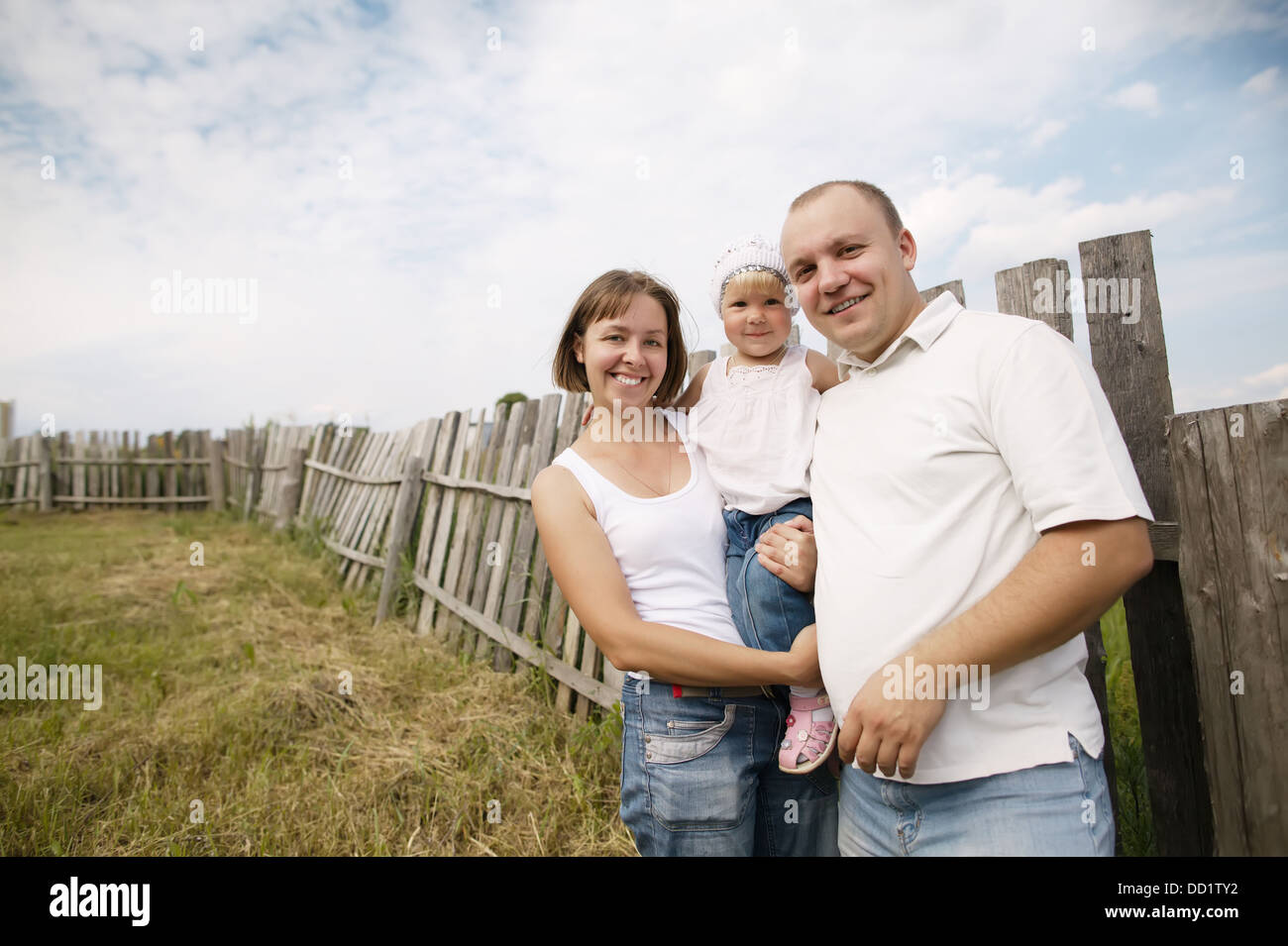 mother and father with child Stock Photo - Alamy