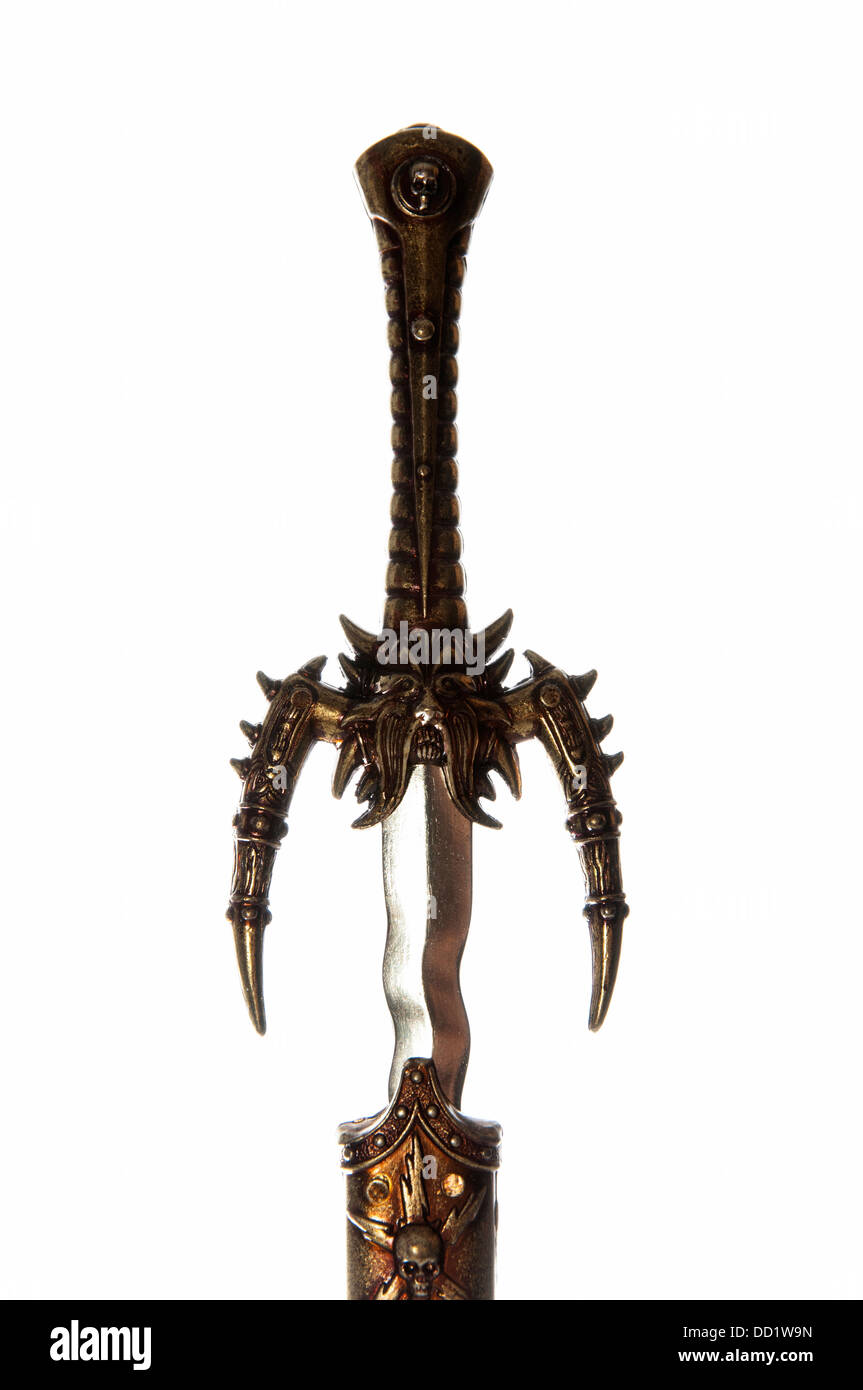 samurai sword on a white background Stock Photo - Alamy