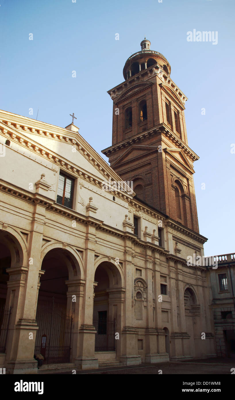 tower of Cathedral of Saint Peter in Mantua, Italy Stock Photo - Alamy