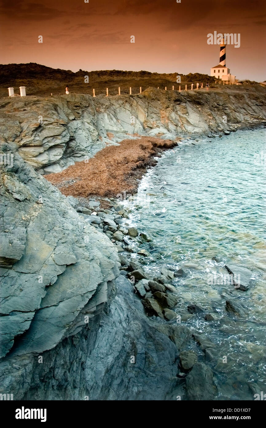 Nature scene lighthouse shore hi-res stock photography and images - Alamy