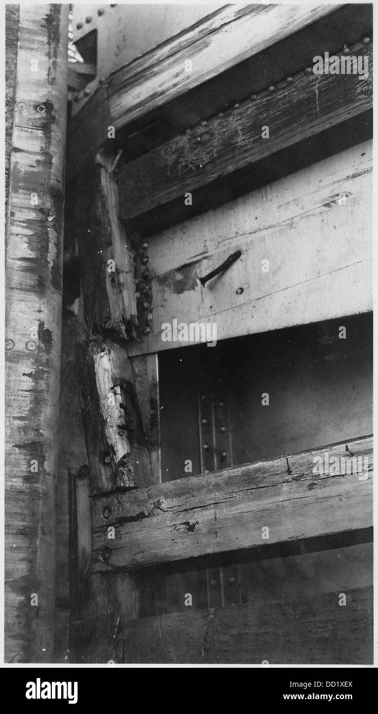 A detailed view of lock and dam machinery, highlighting the intricate ...