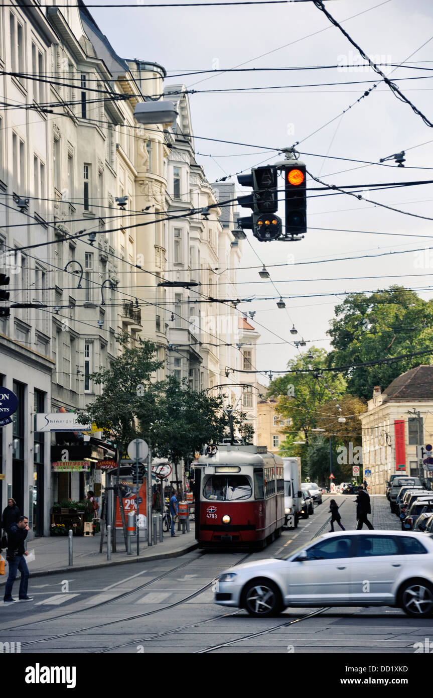 Tram car vienna hi-res stock photography and images - Alamy