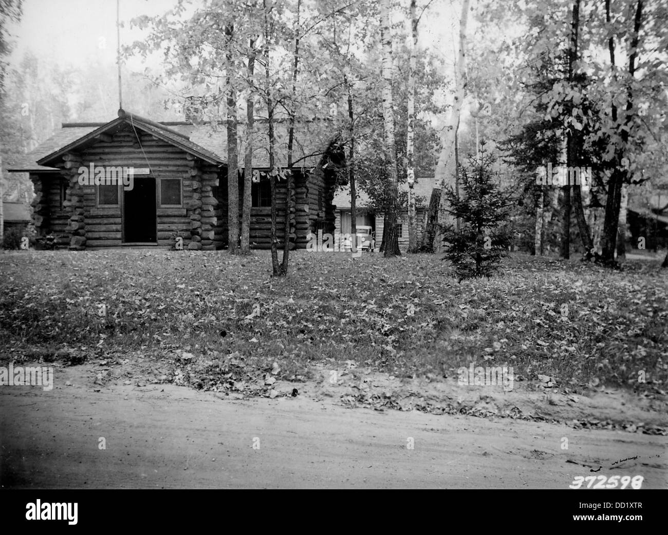 The Dora Lake Ranger Station, including the garage and dwelling ...