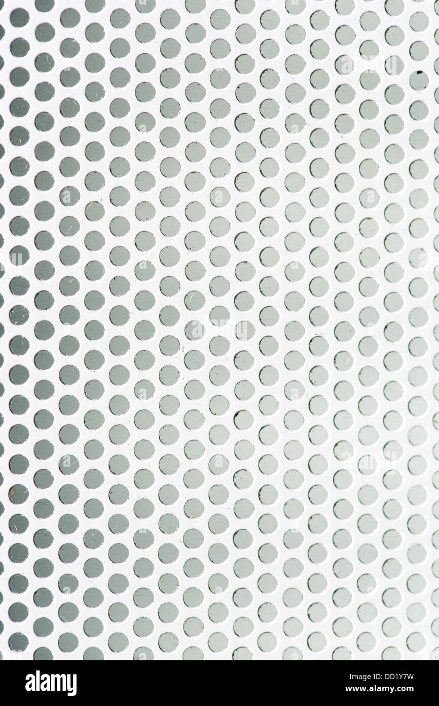 Seamless vector wallpaper of perforated metal grid texture Stock Photo ...