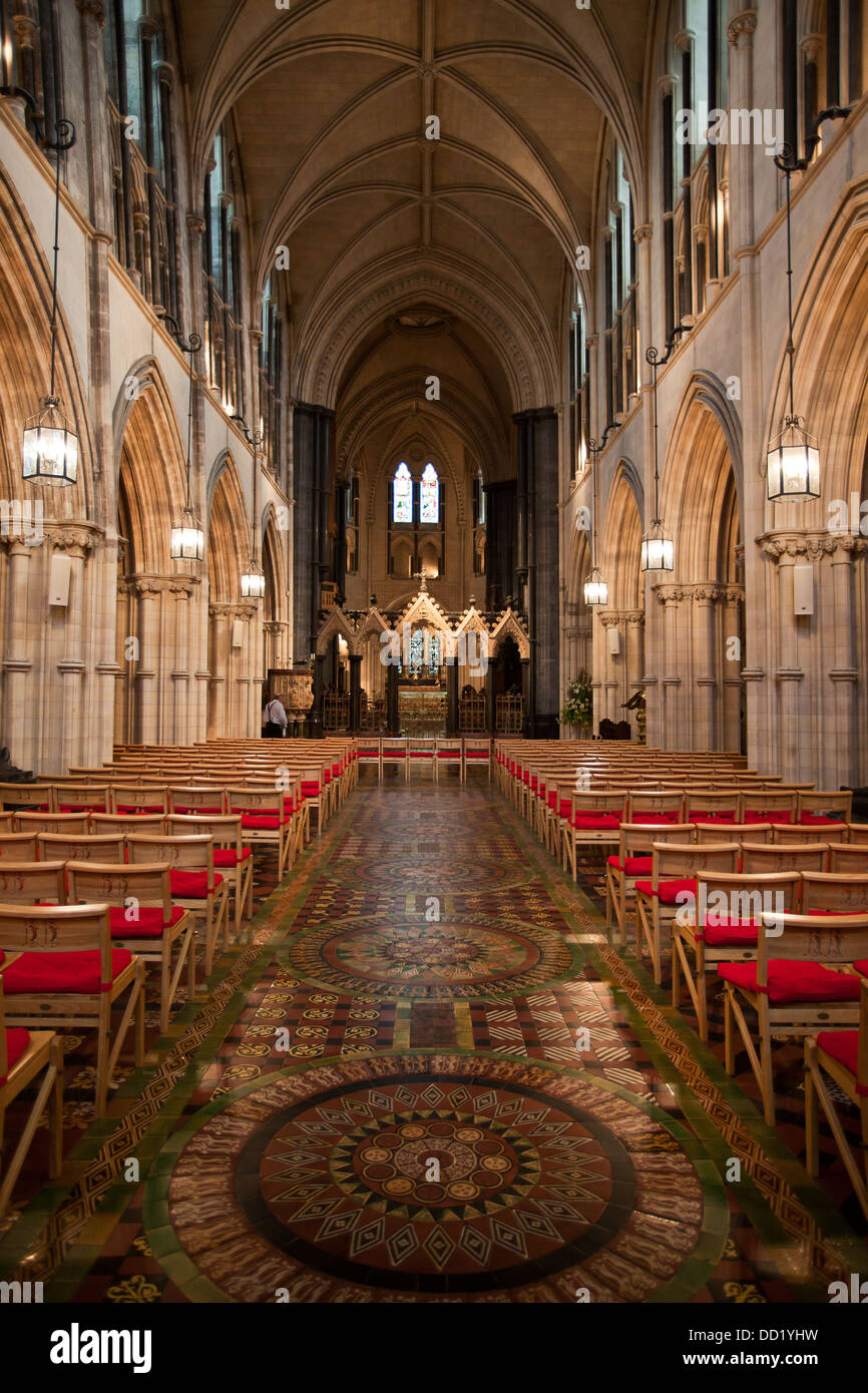 Christ church cathedral dublin interior hi-res stock photography and ...