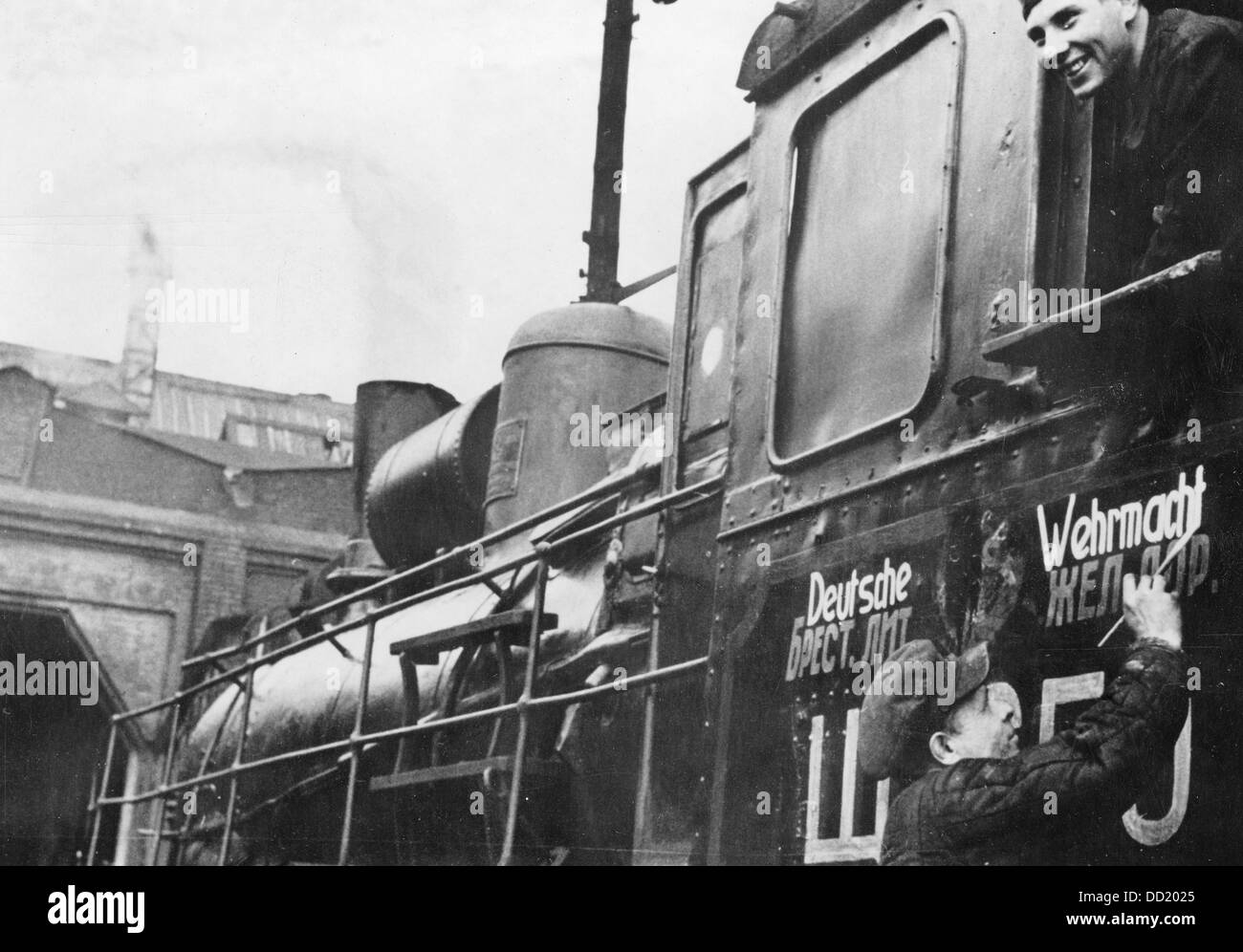 Captured german locomotive hi-res stock photography and images - Alamy