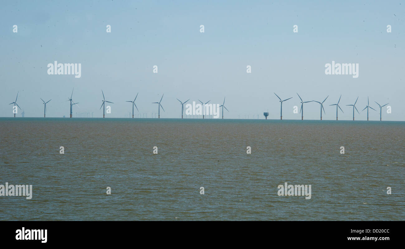 Gunfleet Sands Offshore Wind Farm 7 km off the Clacton- on-Sea and ...