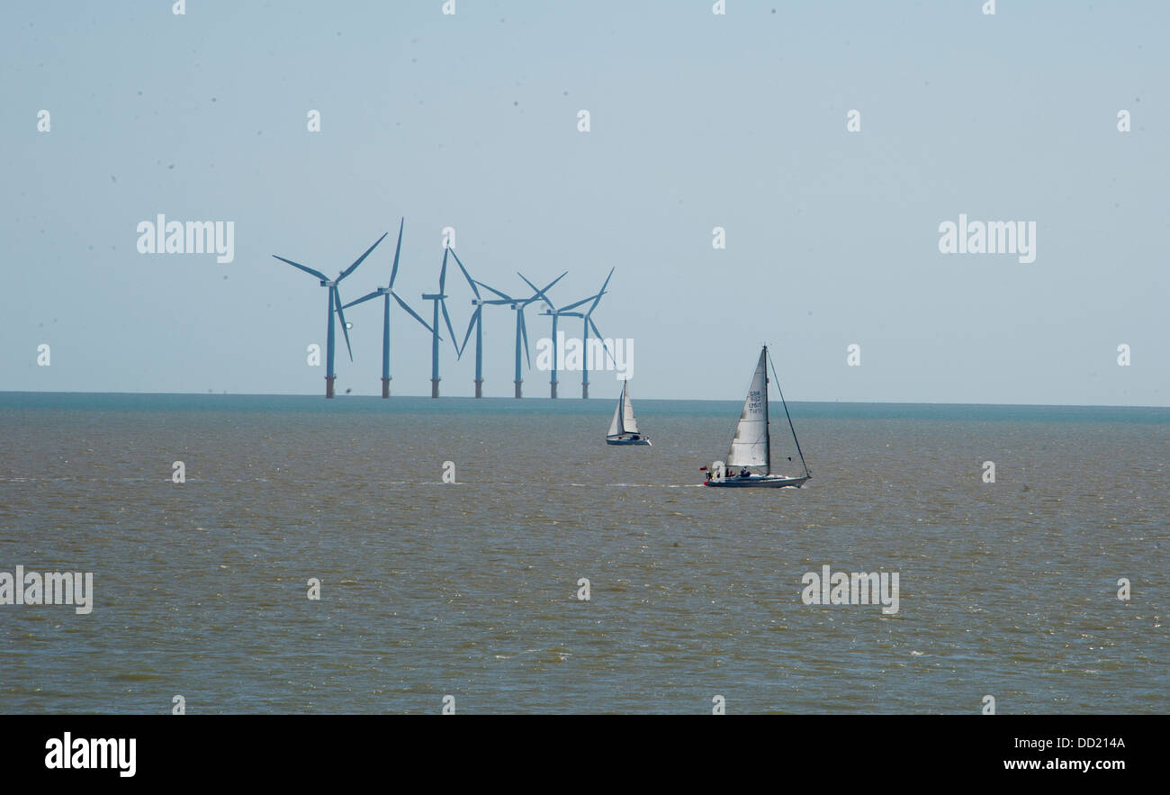 Gunfleet Sands Offshore Wind Farm 7 km off the Clacton- on-Sea and ...