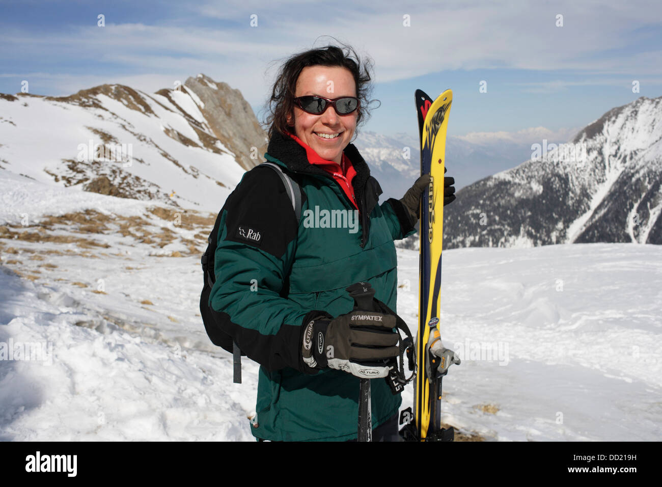 Views of the Alps around Chamonix Mont Blanc Stock Photo - Alamy