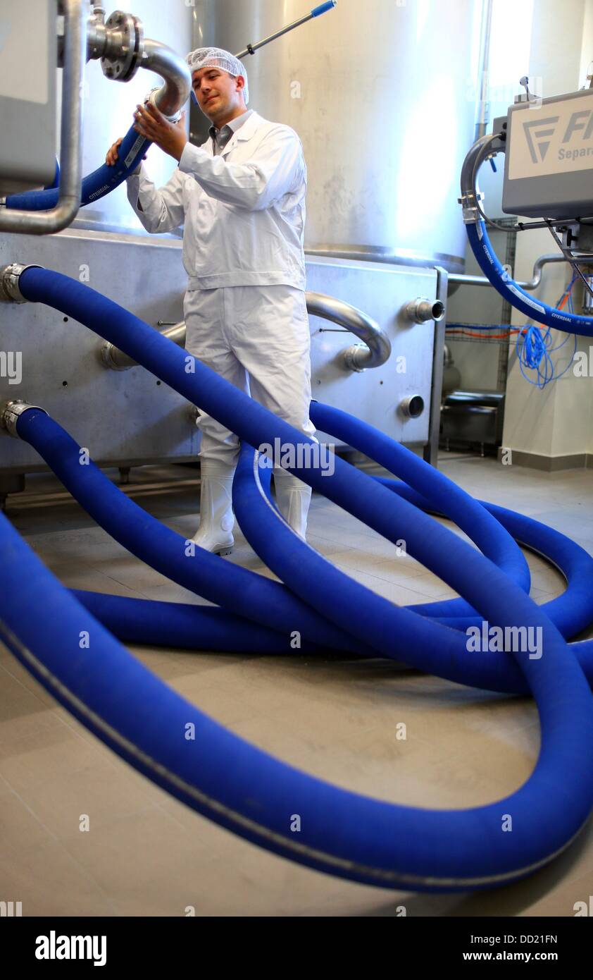 Lactose free milk production hi-res stock photography and images - Alamy