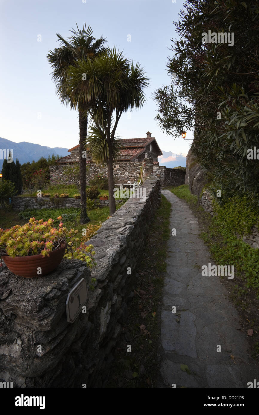 Pathway to the village hi-res stock photography and images - Alamy