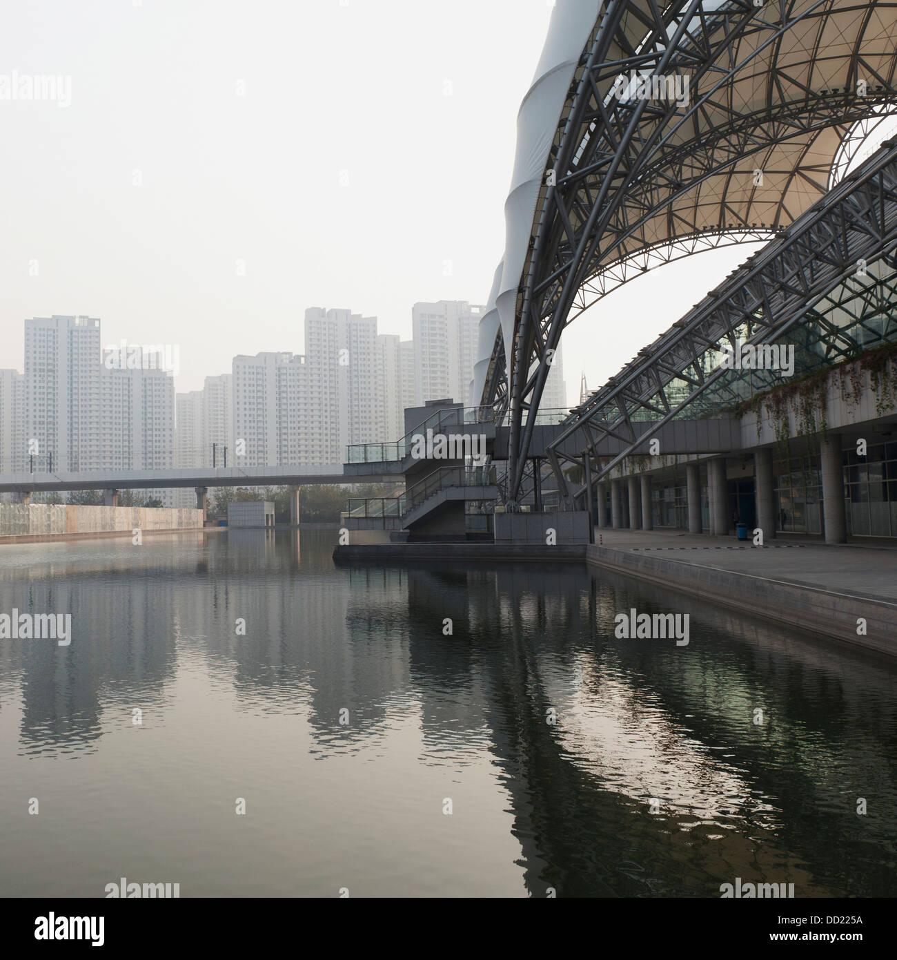 Waterfront Architecture; Tianjin China Stock Photo - Alamy