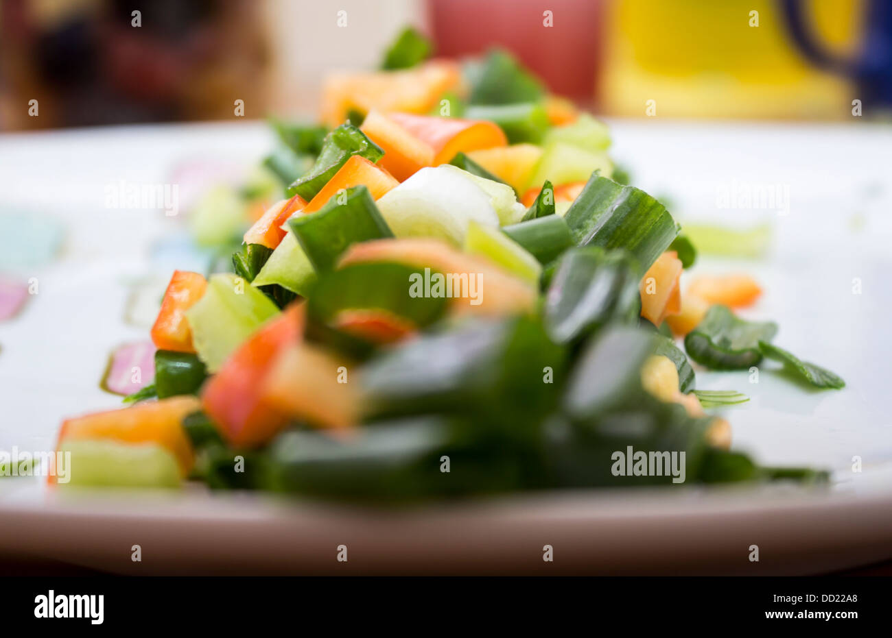 Chopped up vegetables hi-res stock photography and images - Alamy