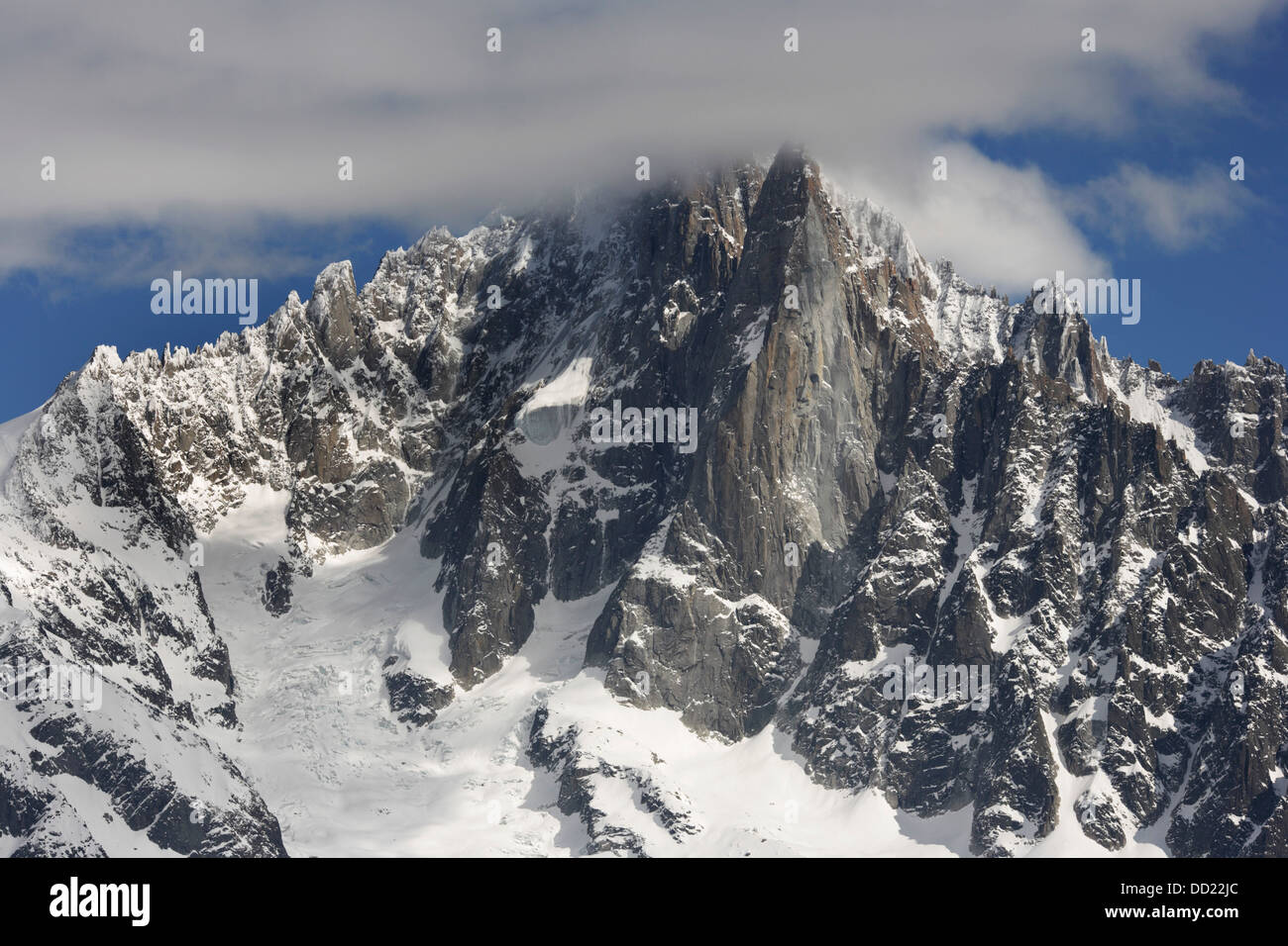 The French Alps around Chamonix and Mont Blanc Stock Photo - Alamy