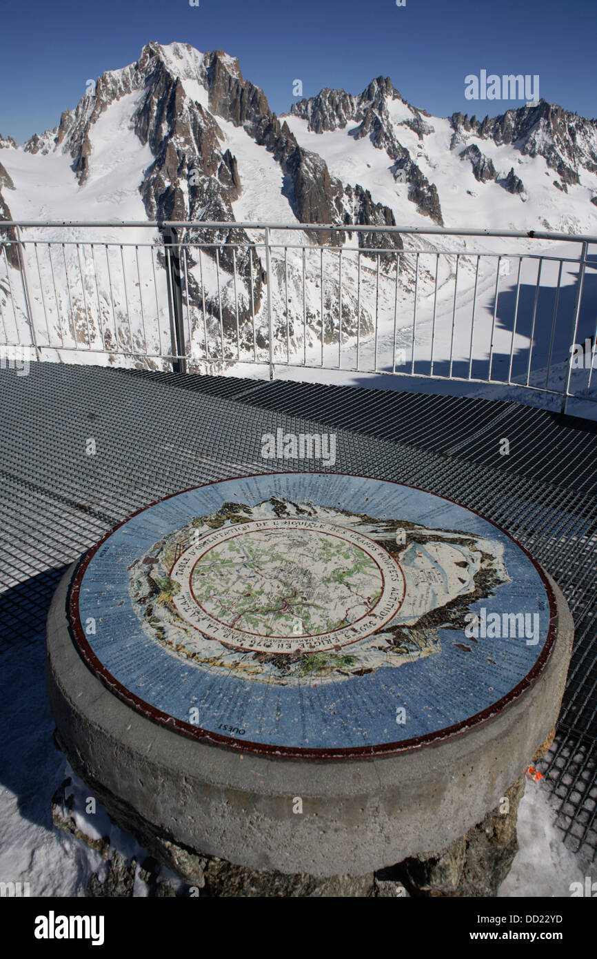 The French Alps around Chamonix and Mont Blanc Stock Photo - Alamy