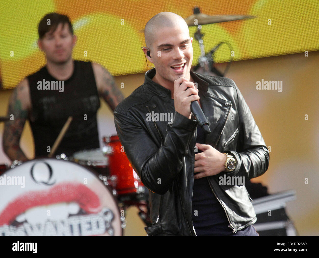 Max george the wanted singer hi-res stock photography and images - Alamy