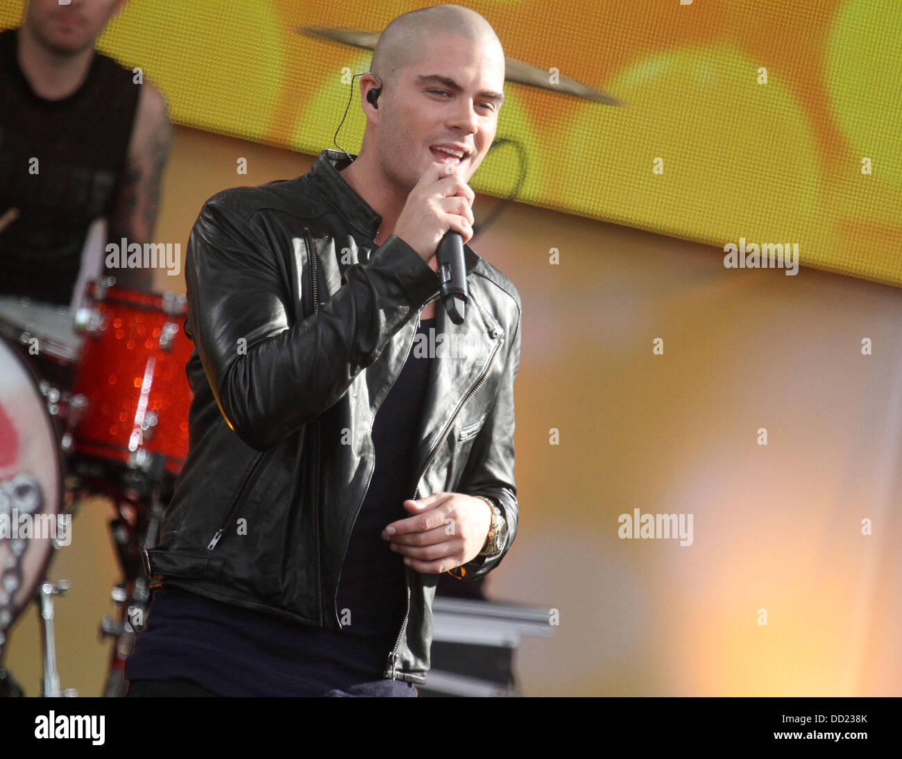 New York, New York, USA. 23rd Aug, 2013. Singer MAX GEORGE from 'The ...