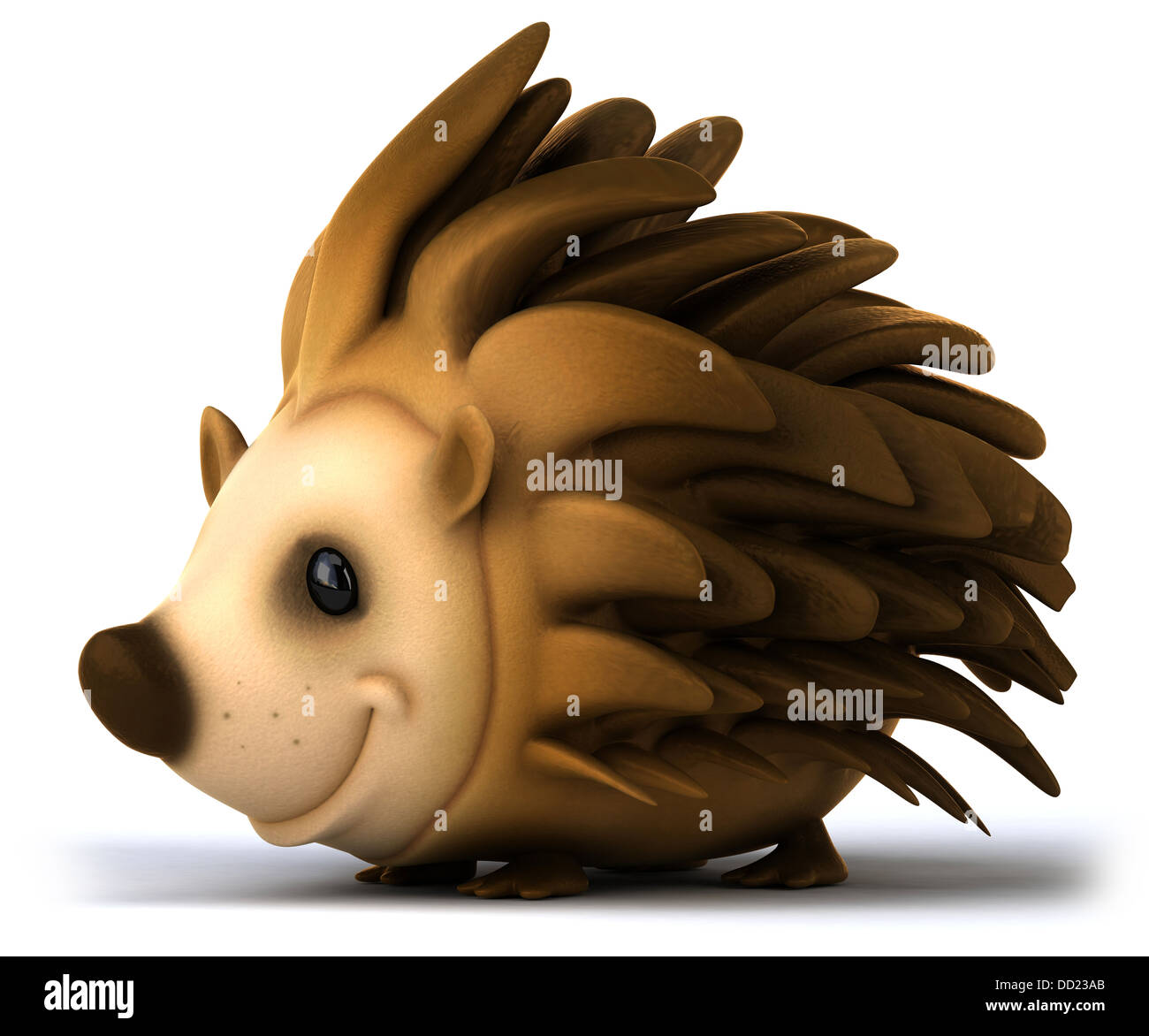 Hedgehog profile Cut Out Stock Images & Pictures - Alamy