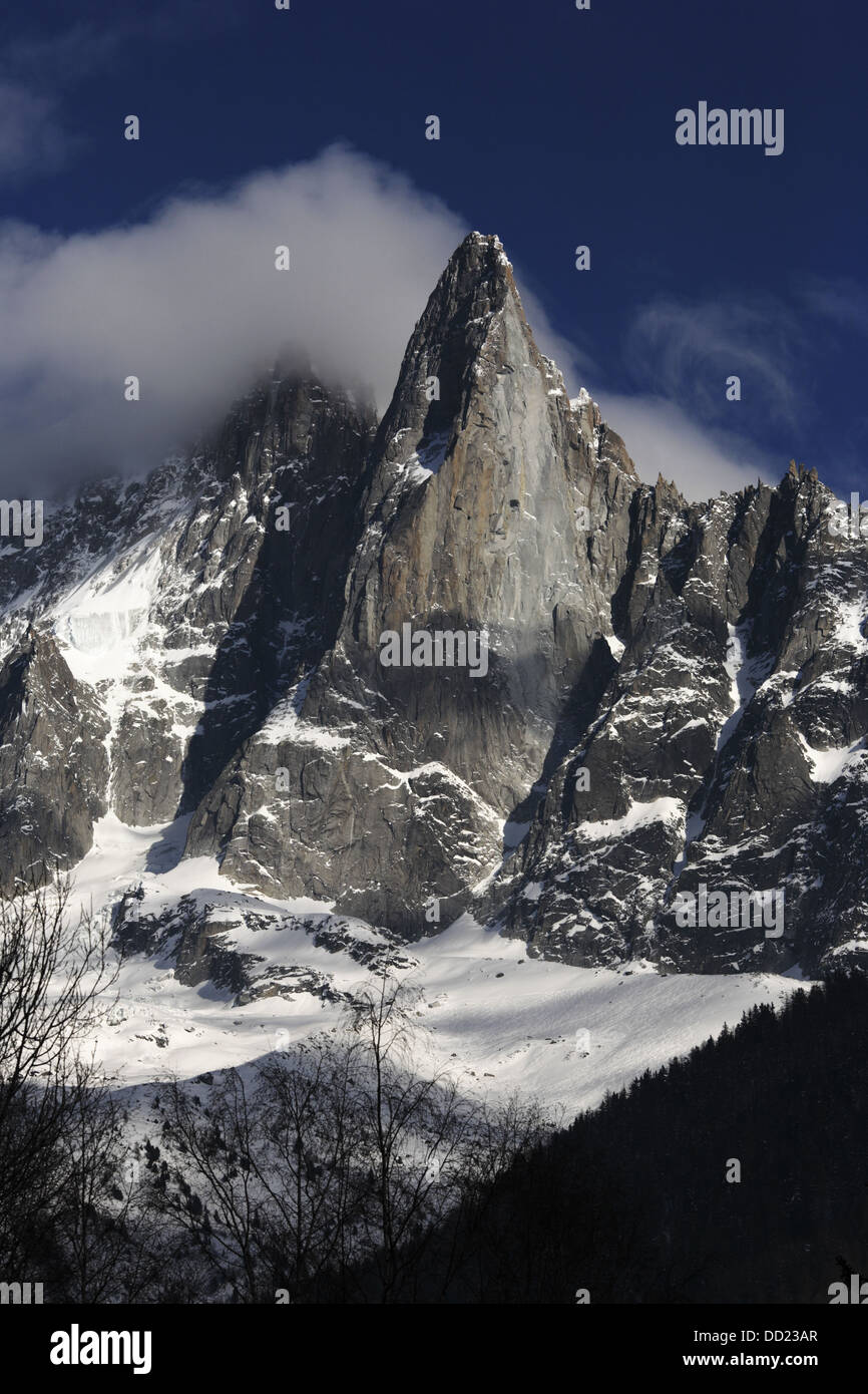 The French Alps around Chamonix and Mont Blanc Stock Photo - Alamy