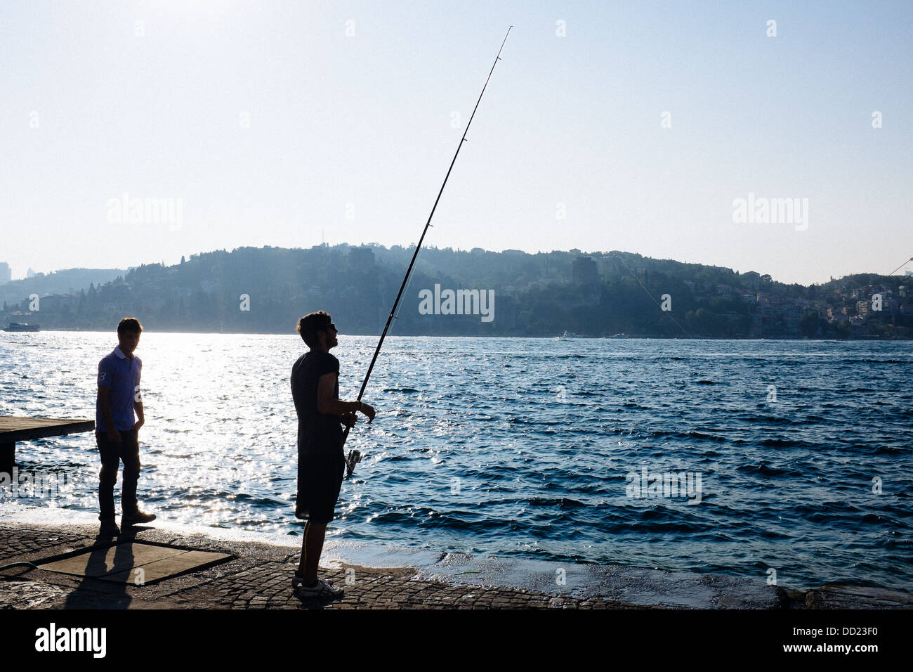 Fishing the bosphorus hi-res stock photography and images - Alamy