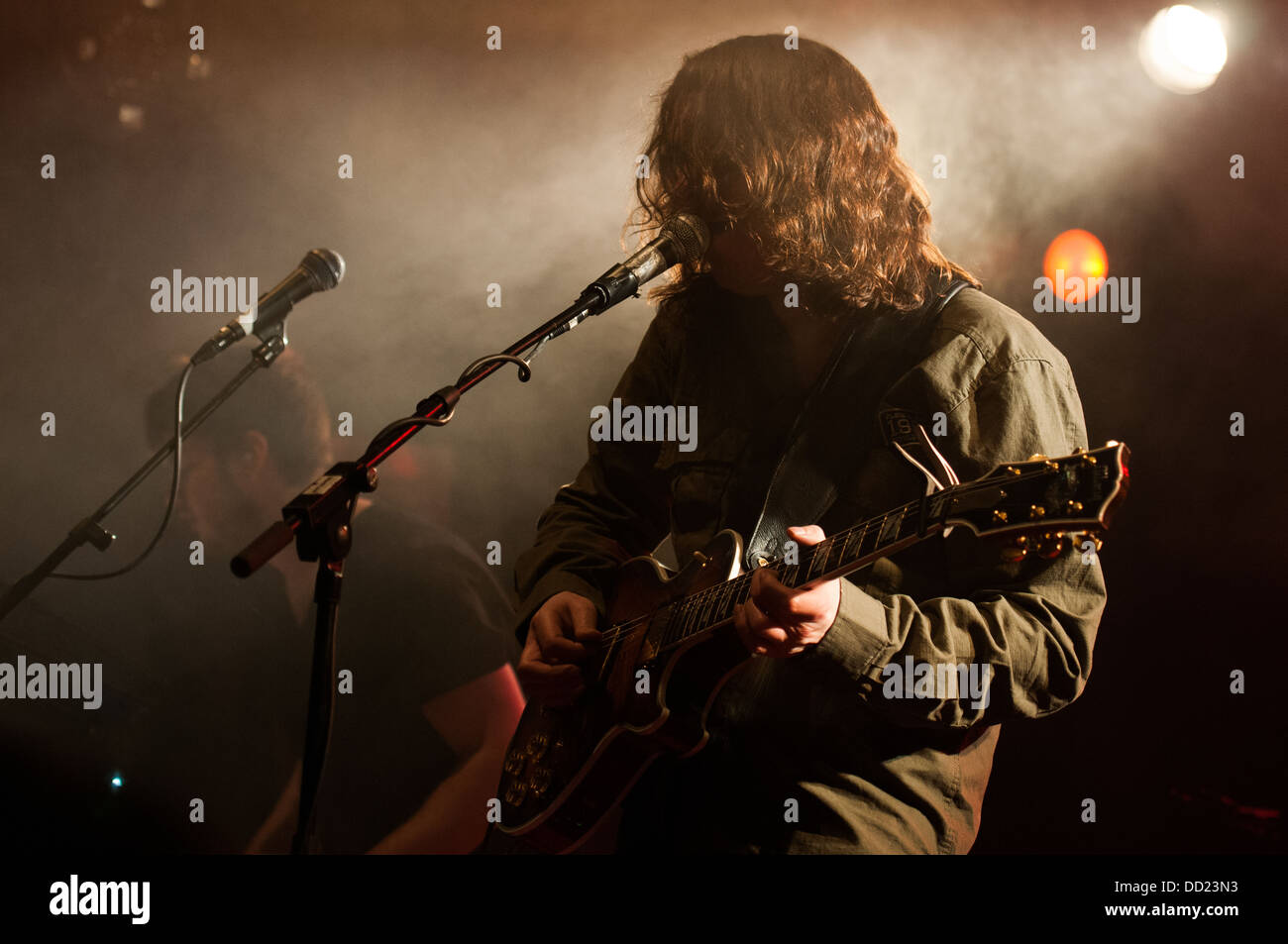 Lead voice and guitarist by god is an astronaut hi-res stock ...