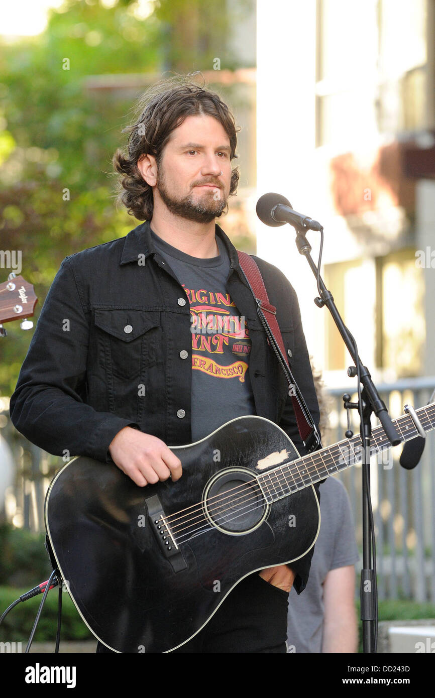 Toronto, Canada. 23 Aug 2013. Singer Matt Nathanson performs live ...
