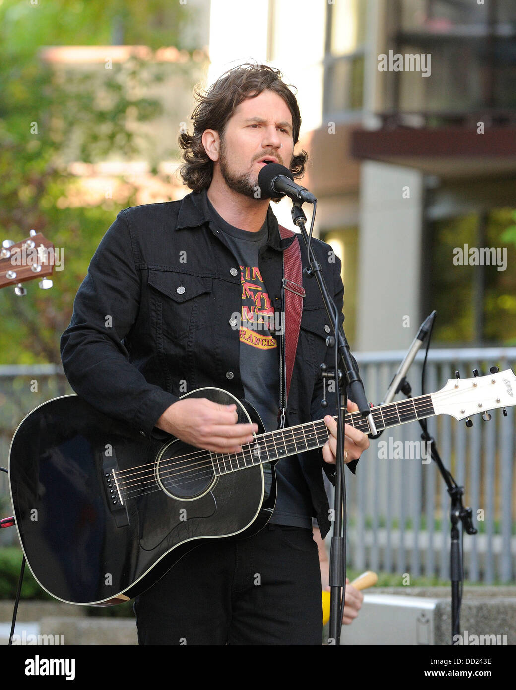 Toronto, Canada. 23 Aug 2013. Singer Matt Nathanson performs live ...