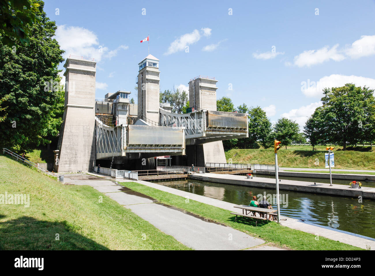 Peterborough Lift Lock; National Historic Site of Canada; tallest ...