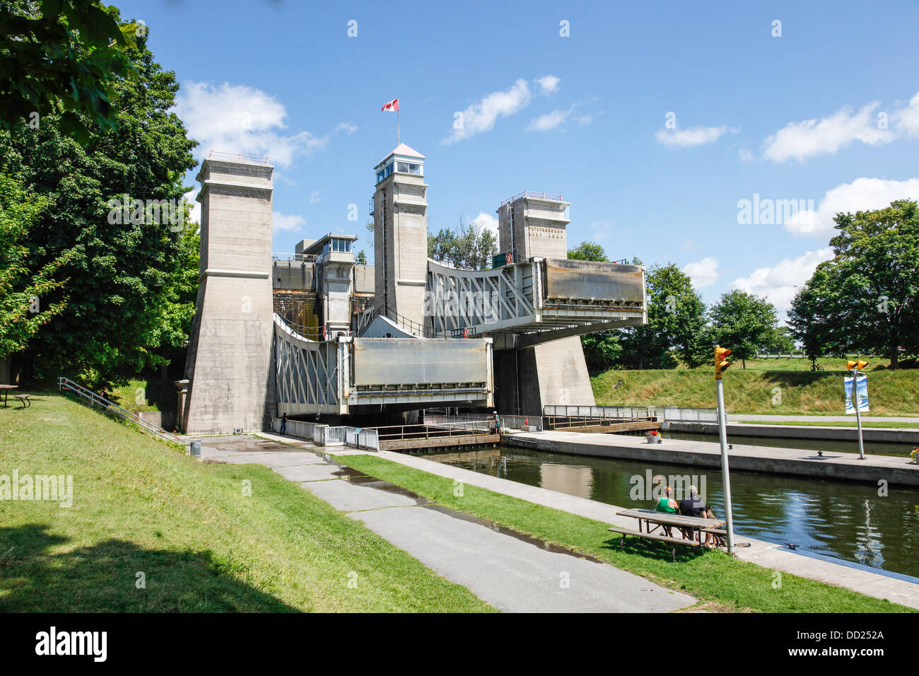 Peterborough Lift Lock; National Historic Site of Canada; tallest ...
