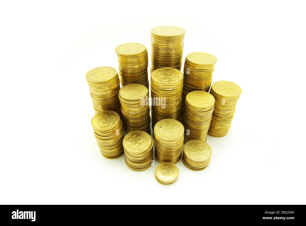 Towers of coins hi-res stock photography and images - Alamy