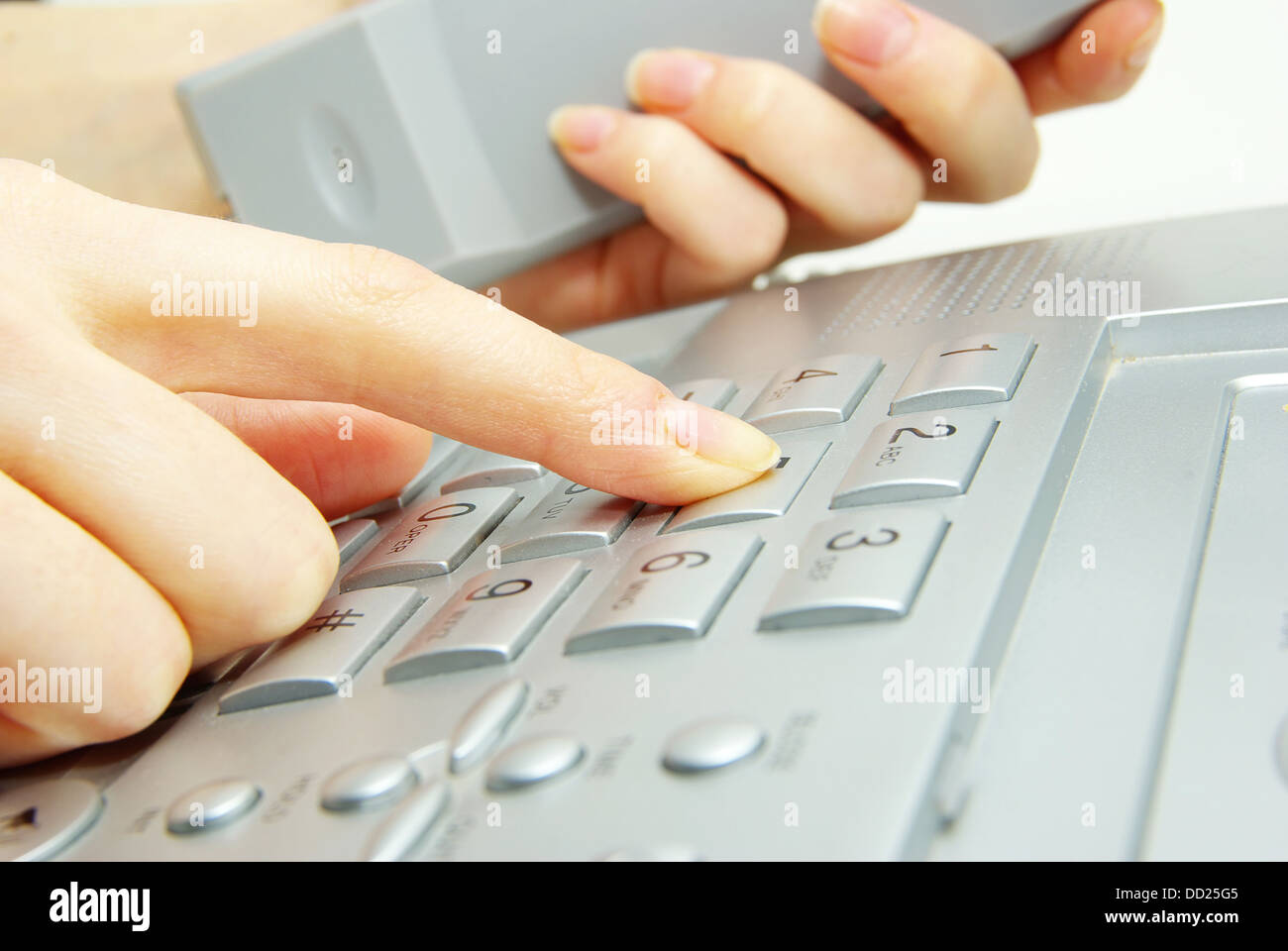 finger presses figure Stock Photo - Alamy