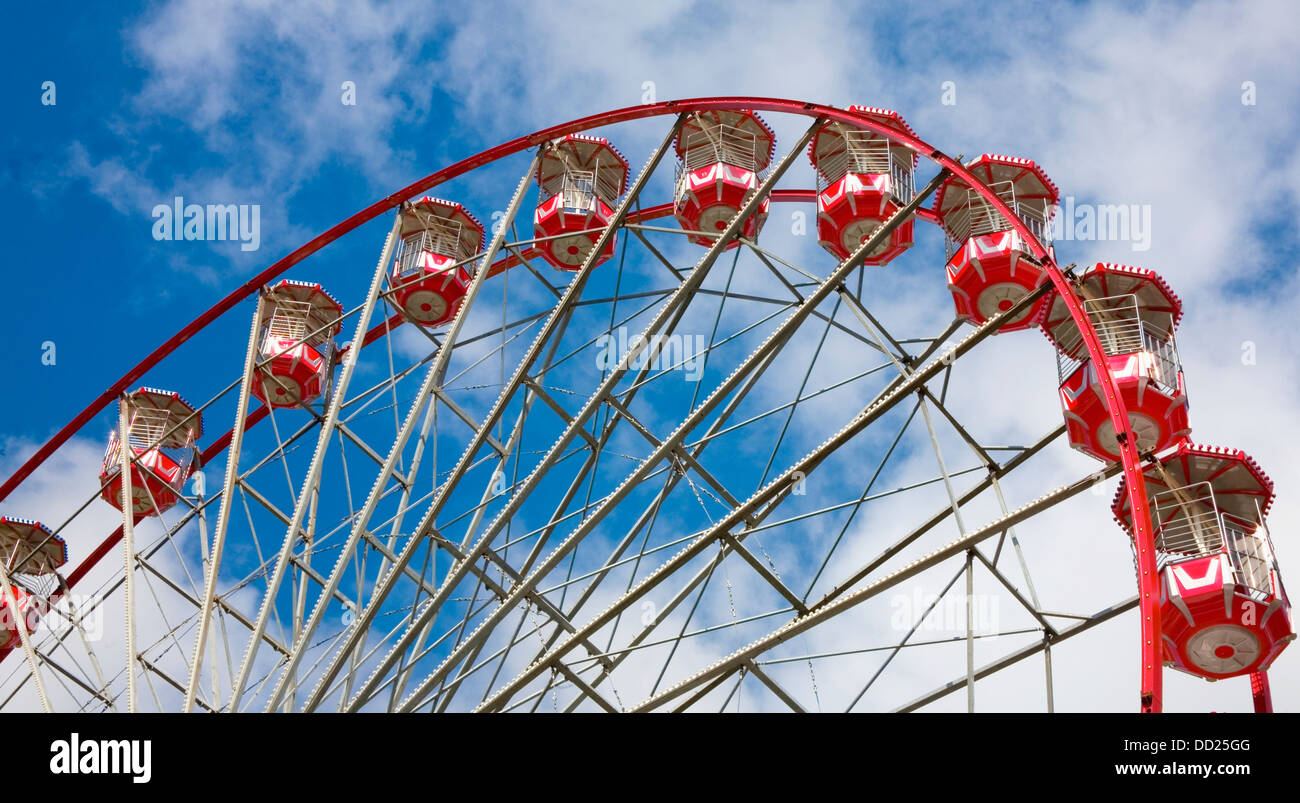 Large red wheels hi-res stock photography and images - Alamy