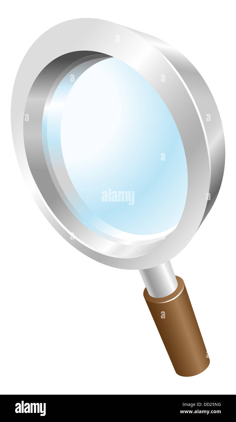 Magnifying glass clipart hi-res stock photography and images - Alamy