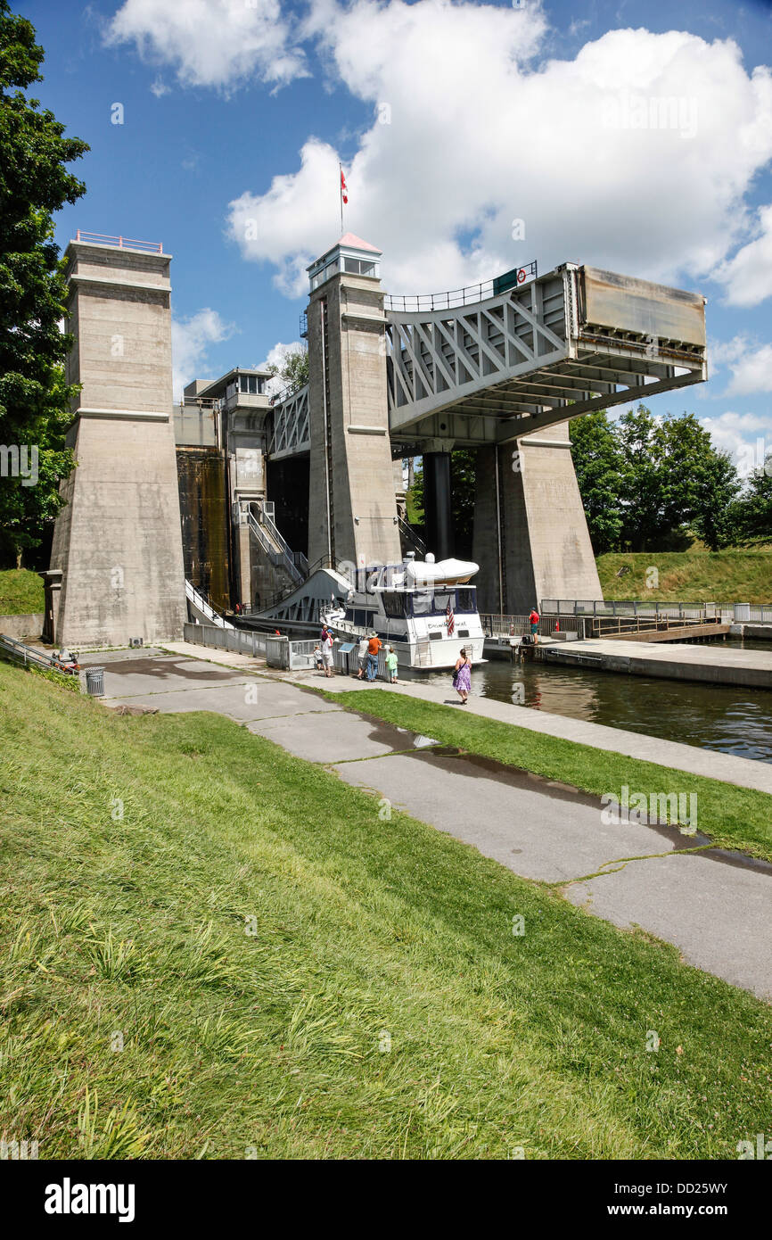 Peterborough Lift Lock; National Historic Site of Canada; tallest ...
