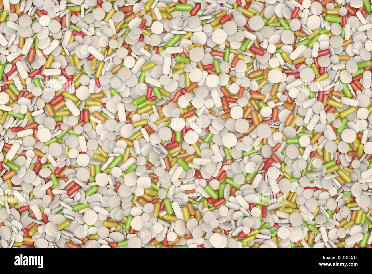 Wallpaper colorful drugs pills hi-res stock photography and images - Alamy