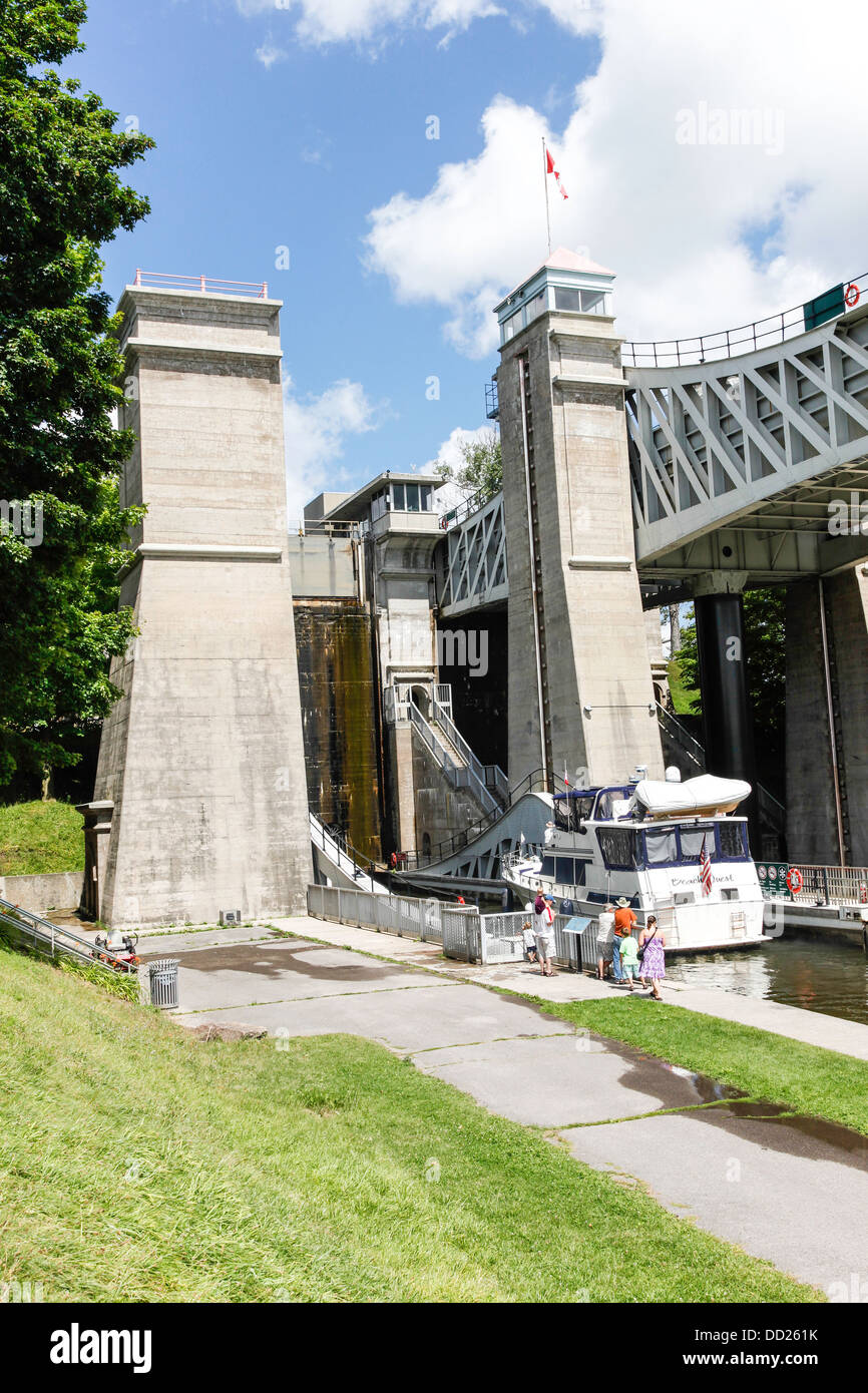 Peterborough Lift Lock; National Historic Site of Canada; tallest ...