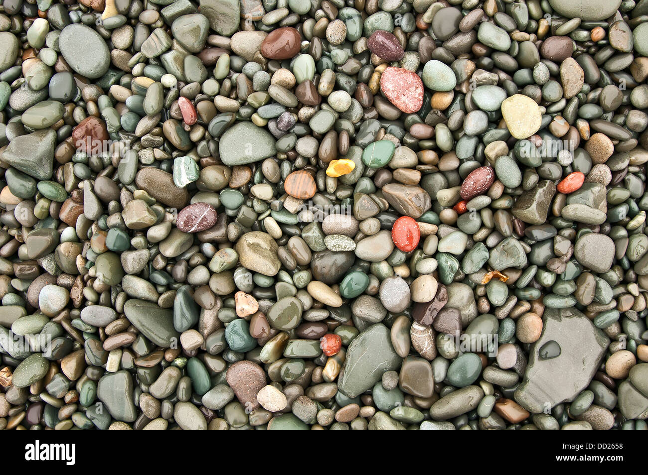 Pebbles by the ocean hi-res stock photography and images - Alamy
