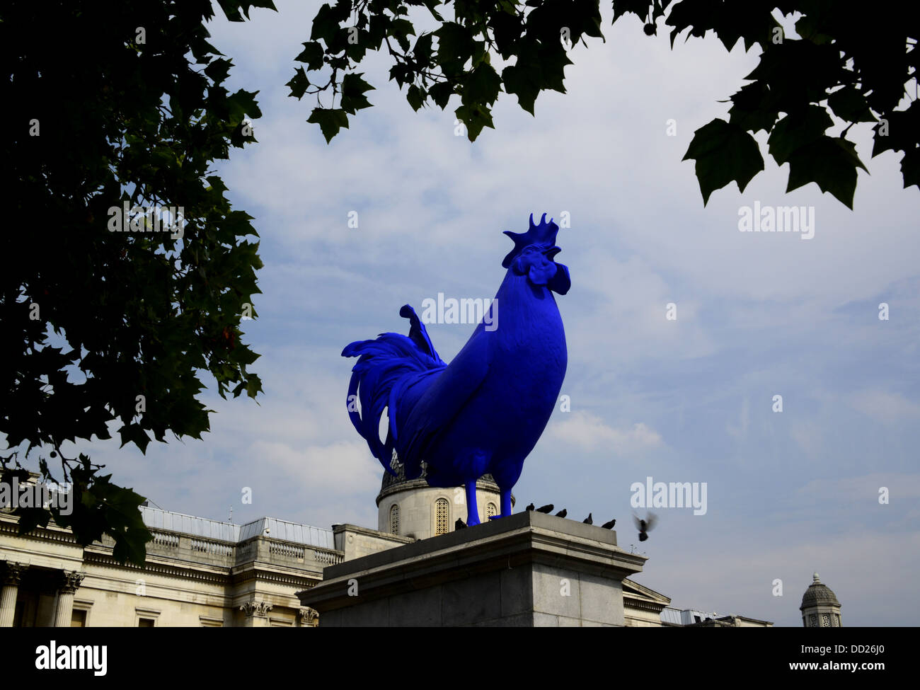 Cockerel sclpturee by Katharina Fritcsh Stock Photo - Alamy
