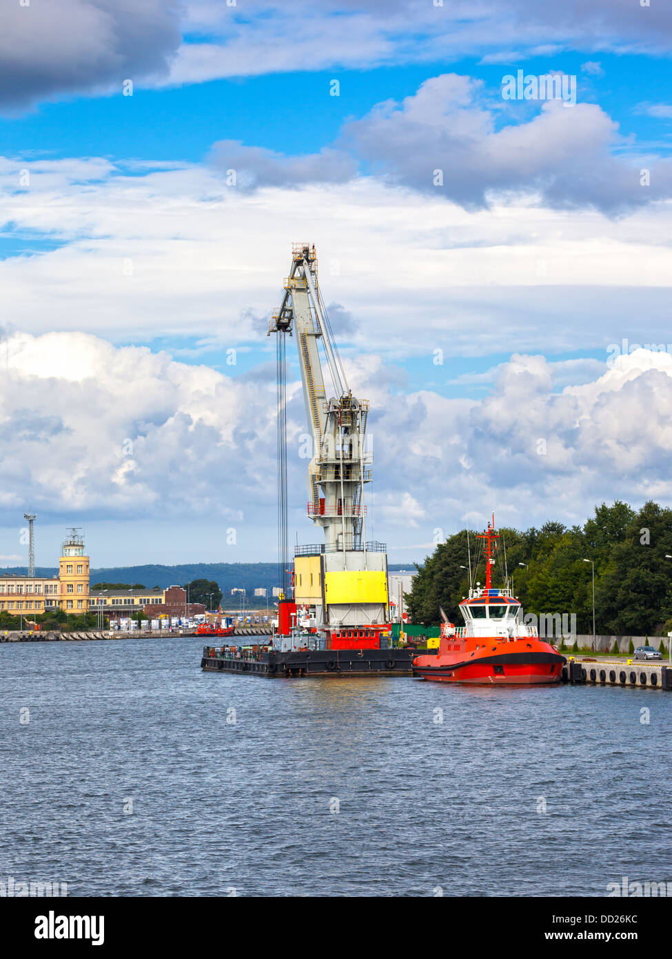 Offshore floating crane hi-res stock photography and images - Alamy