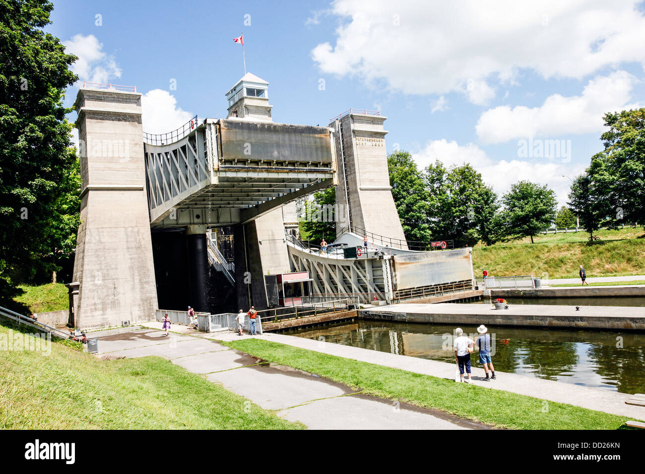 Peterborough Lift Lock; National Historic Site of Canada; tallest ...