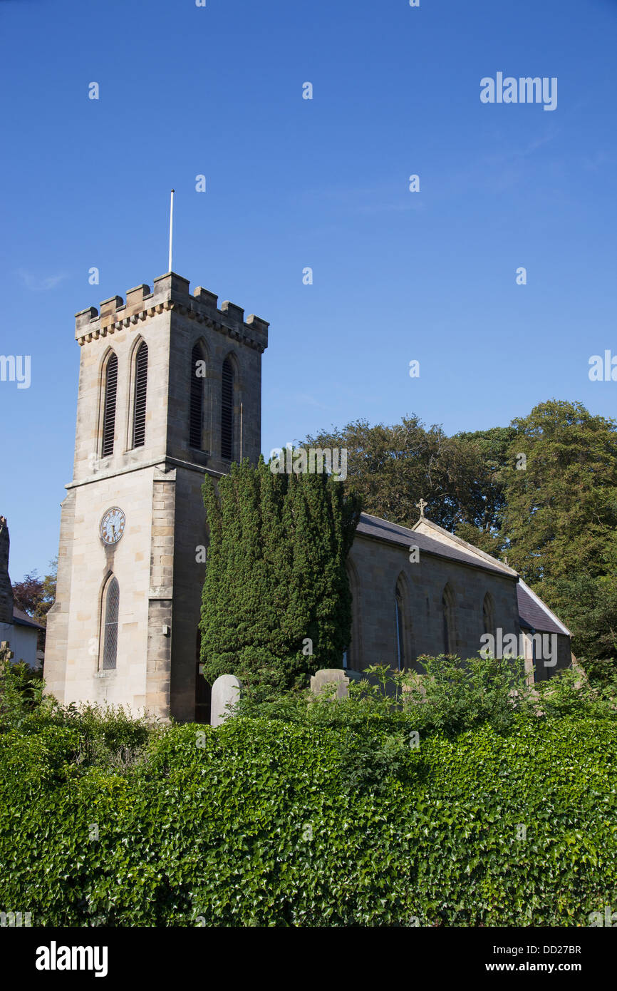 A Church Building; Rennington, Northumberland, England Stock Photo - Alamy